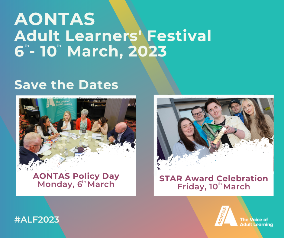 We are delighted to announce the shortlist for the AONTAS STAR Awards 2023! | Aontas